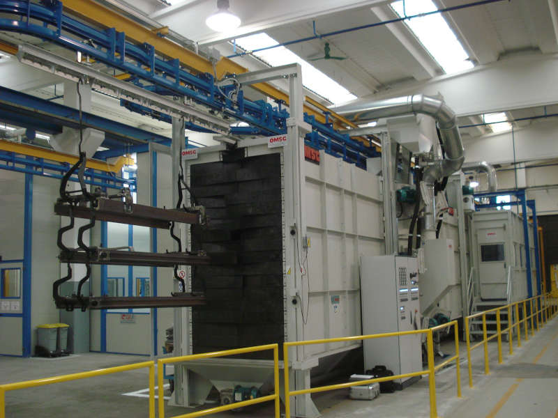 Second hand shot blasting machines - Overhauled by OMSG